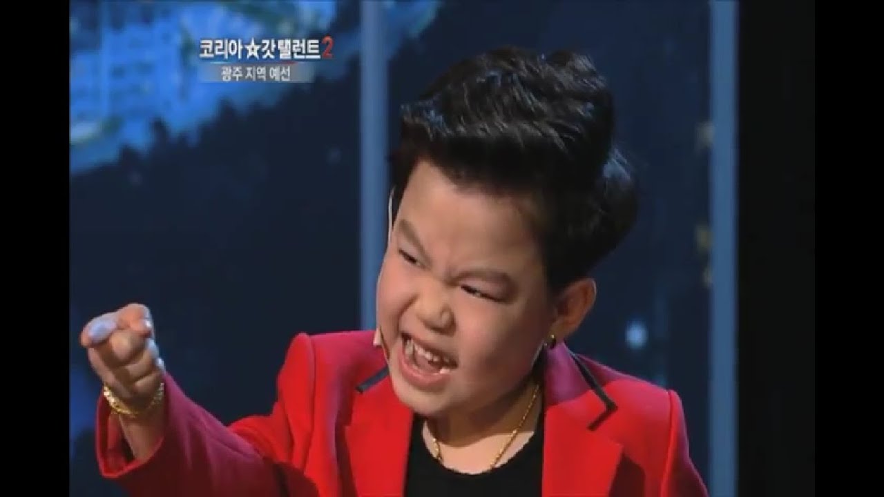 [Little PSY - Min woo Hwang] I'm good at anything! Korea's Got Talent ...