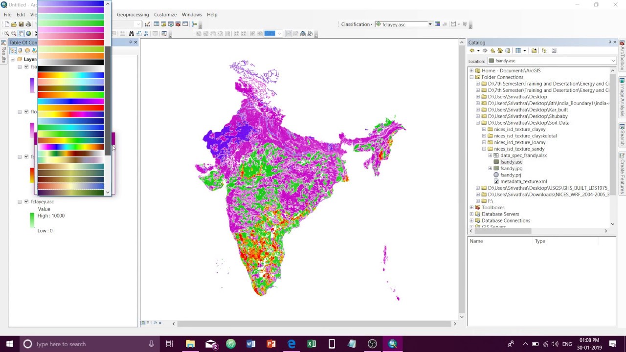 Soil Texture Data Download from BHUVAN - YouTube