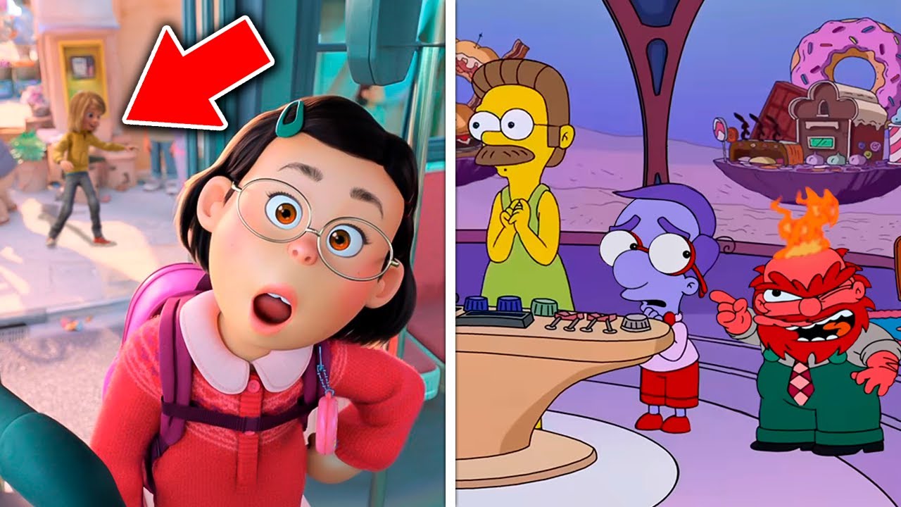 14 APPEARANCES OF INSIDE OUT 2 IN OTHER CARTOONS AND MOVIES! - YouTube