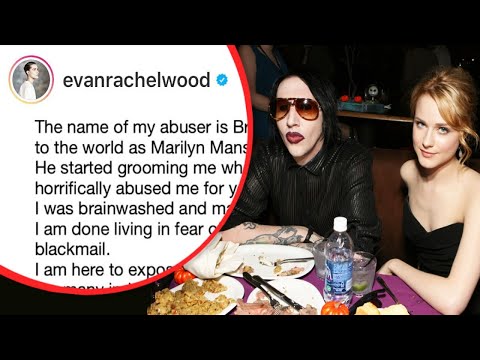 Evan Rachel Wood & Esmé Bianco Publicly Name Marilyn Manson.