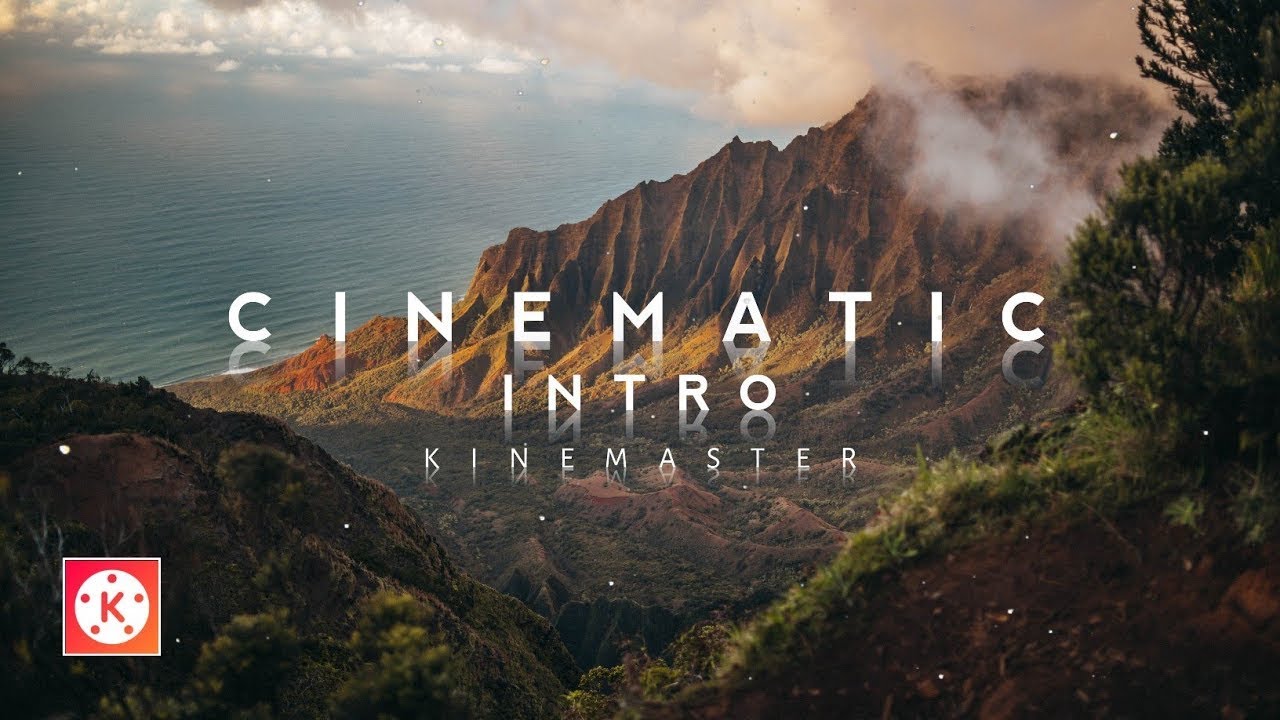 Text Reveal Animation Intro in Kinemaster l best cinematic color ...