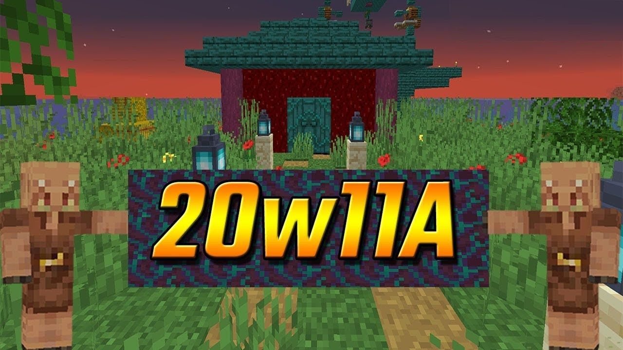 Minecraft 1.16 Snapshot 20w11a - YouTube