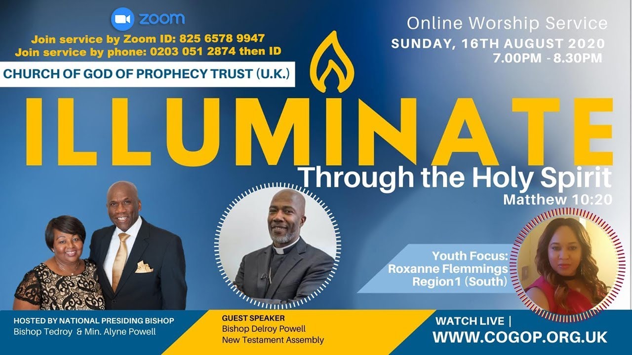 Illuminate Through The Holy Spirit With Bishop Delroy Powell - YouTube