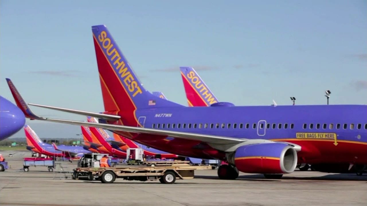 Soon Landing At Cvg Southwest Airlines