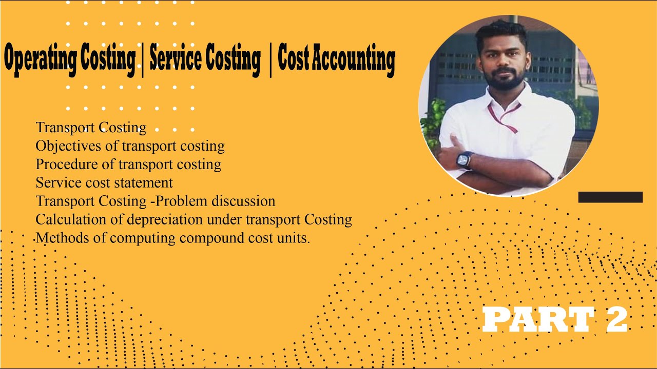 Operating Costing | Service Costing | Cost Accounting | PART 2 - YouTube