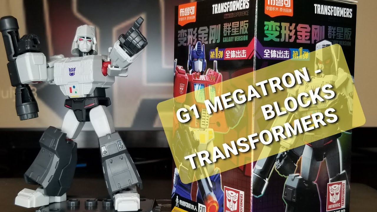 G1 MEGATRON - BLOKS TRANSFORMERS - Model Kit Experience - YouTube