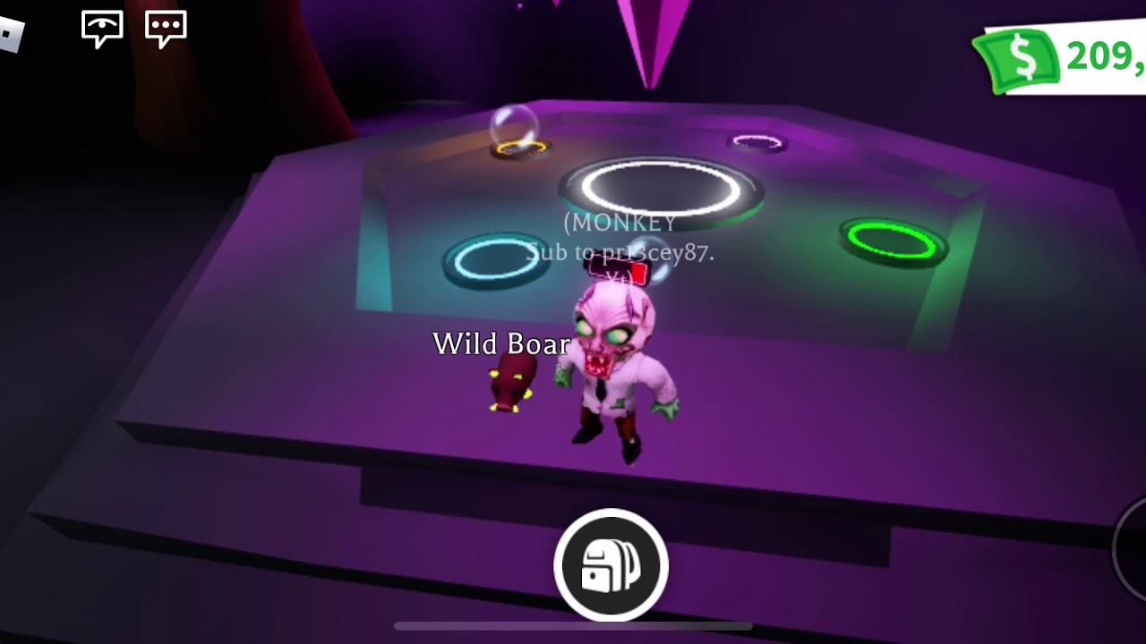 Roblox adopt me making of mega wild boar - YouTube