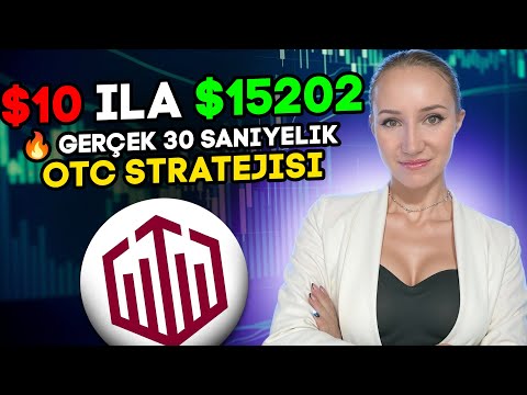 10$'dan 15.202$'a 🔥 GERÇEK 30 SANİYELİK OTC STRATEJİSİ | Yeni başlayanlar için Quotex eğitimi