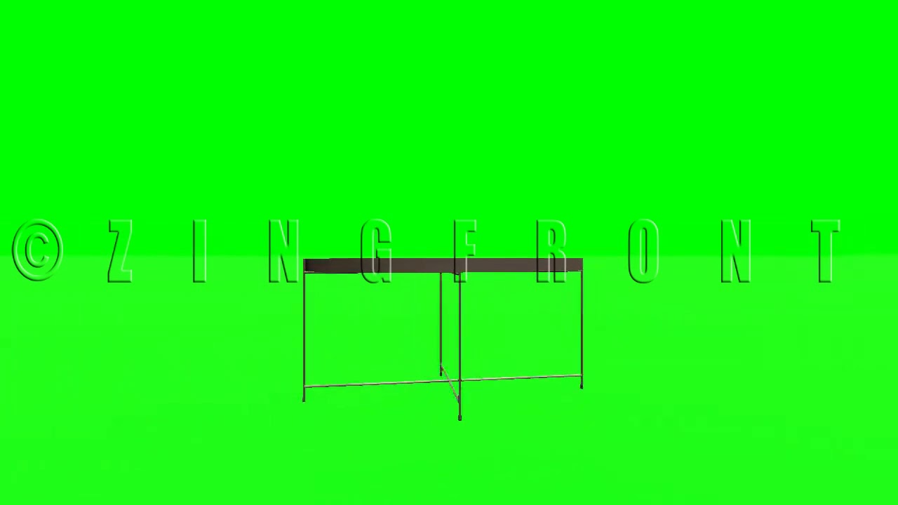 green screen effects:82739 Coffee Table Miami Oval Silver 83x40cm - YouTube