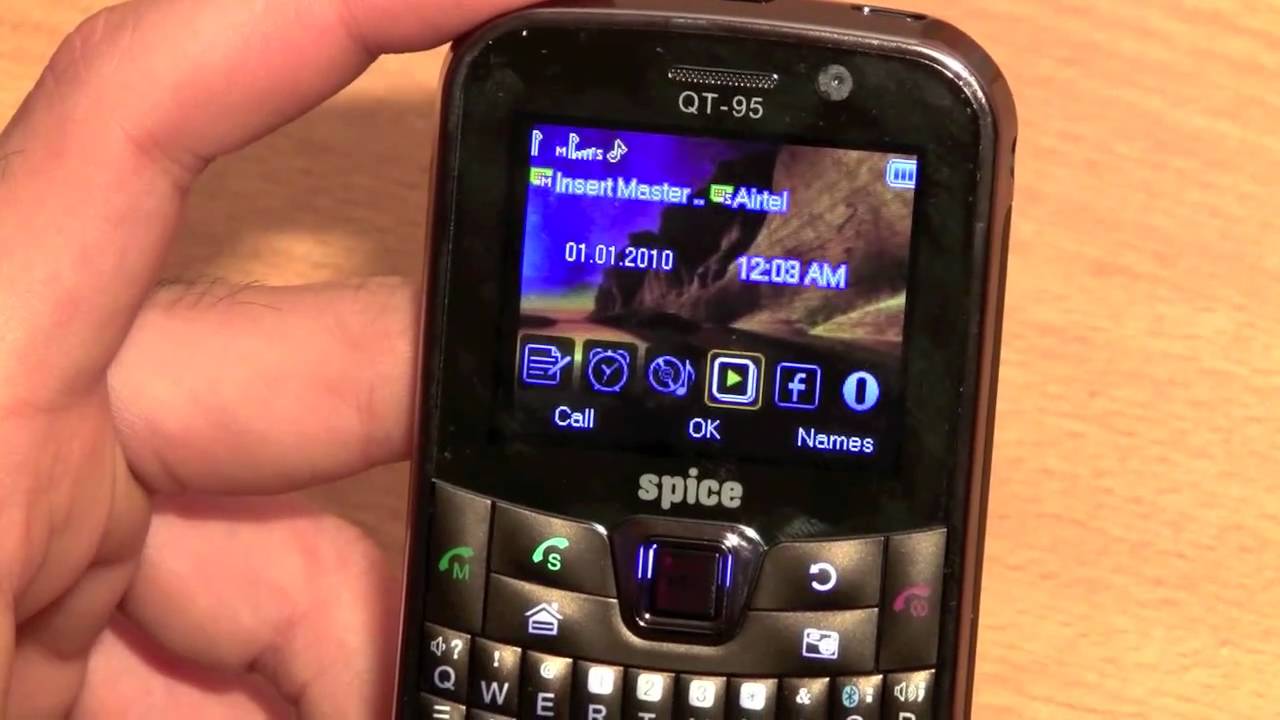 Spice QT95 Unboxing and Review - dual sim, dual memory card, dual led ...