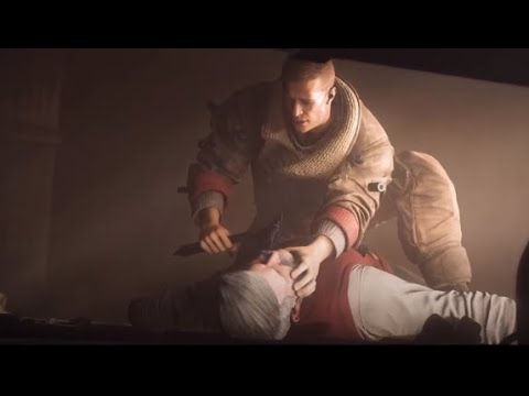Wolfenstein II: The New Colossus - Blazkowicz Mata o Pai / Killing Father Cutscene