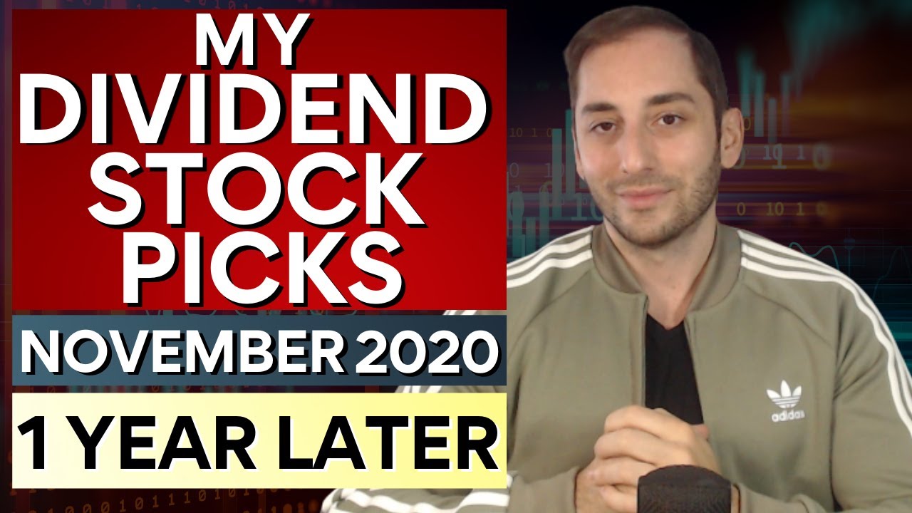 My Dividend Stock Picks 1 Year Later: WAS I RIGHT? | November 2020 ...