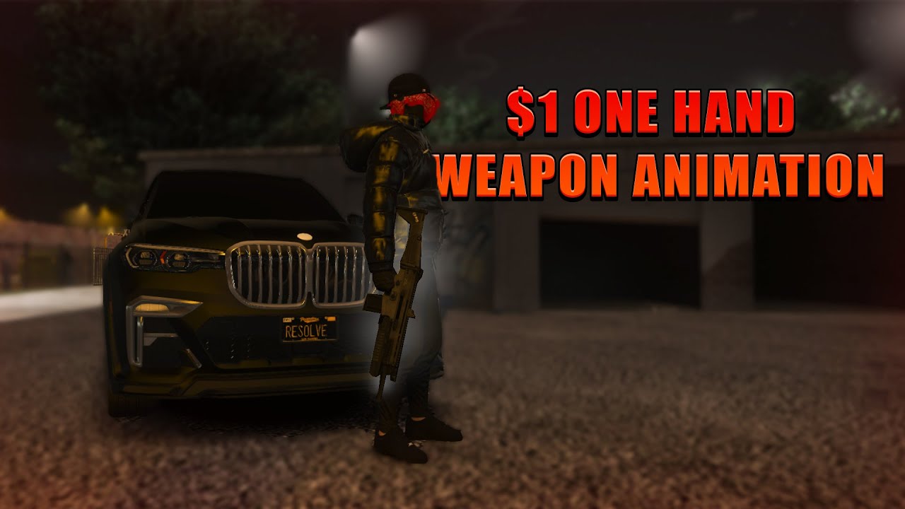 Weapon/Running Animation - FiveM RS Scripts - YouTube