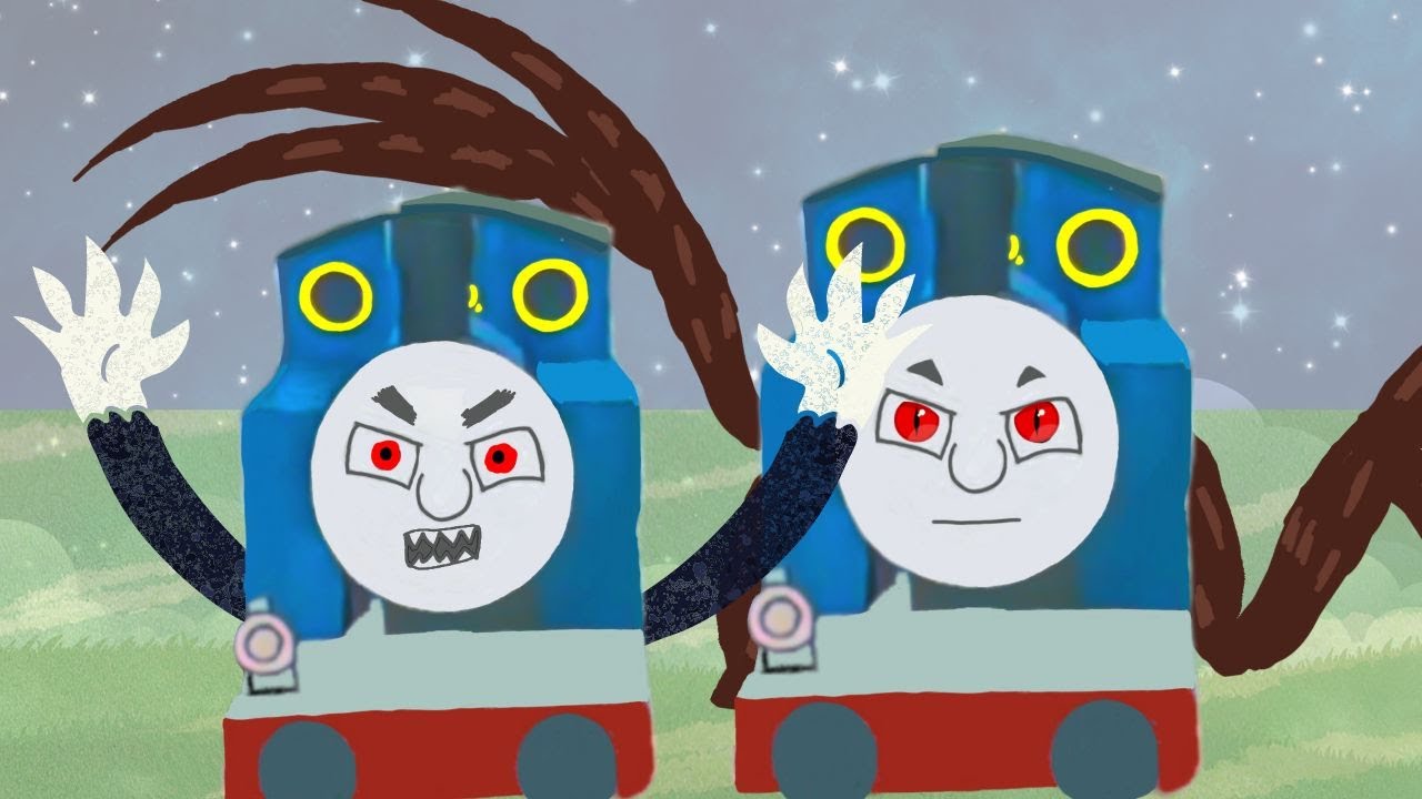 Cursed Thomas Help Thomas Robot Who Lose His Power and Become Thomas ...