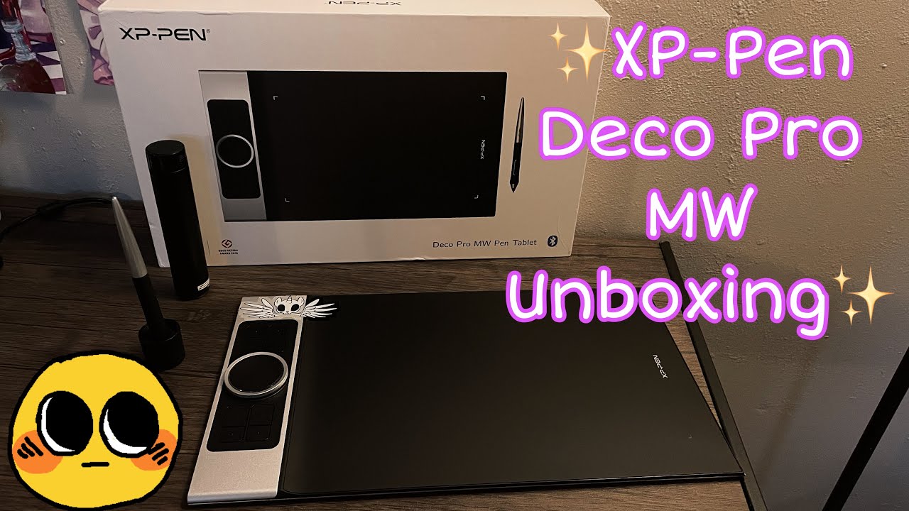 XP-Pen Deco Pro MW Unboxing!😦 - YouTube
