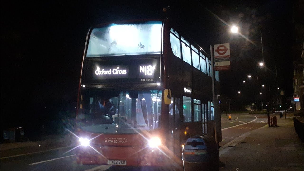 *[BANNED]* - Journey on the Route N18 - Stonebridge Park Station ...