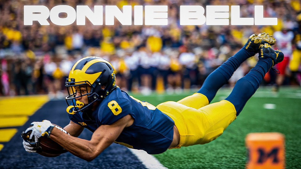Ronnie Bell Michigan WR Highlights || Too Shifty Ronnie - YouTube