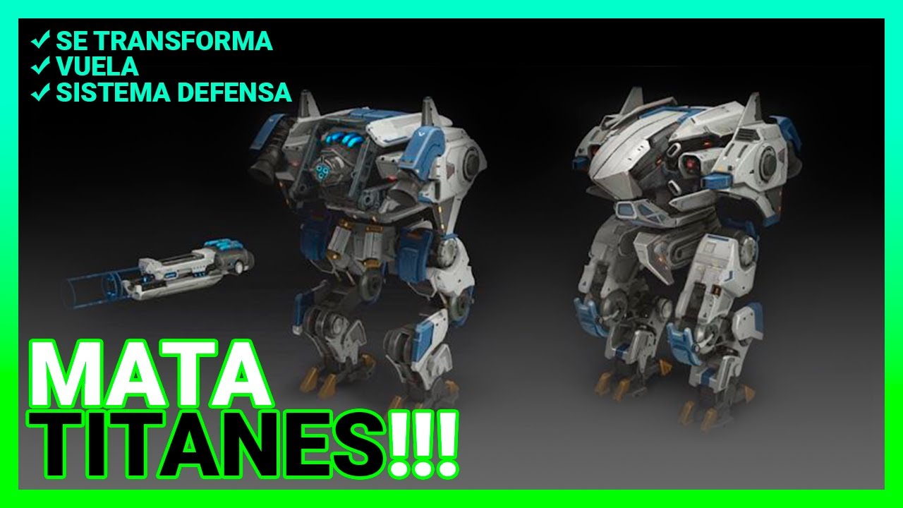 El mata titanes - Nuevo robot hawk *vídeo reacción* War Robots - YouTube