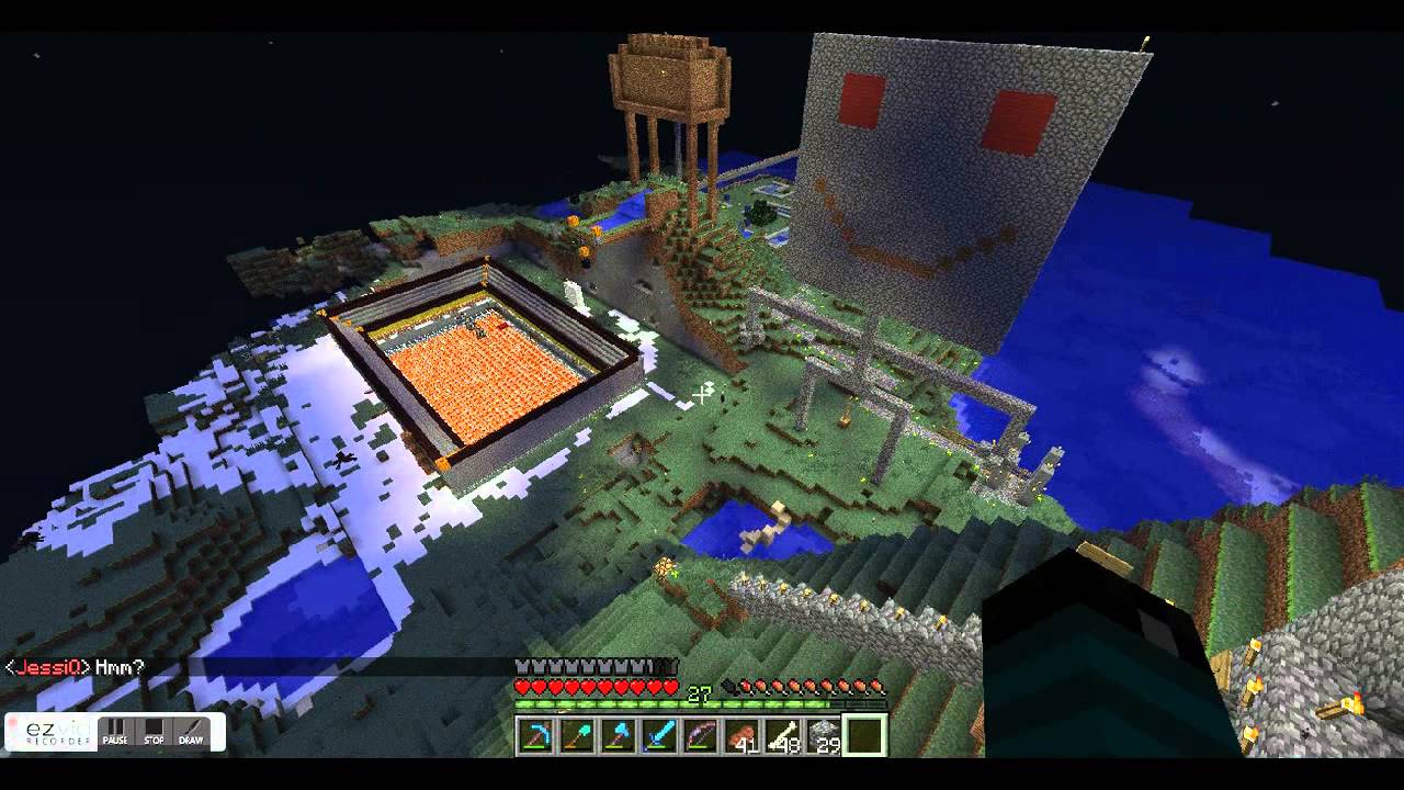 minecraft: awesome server builds - YouTube