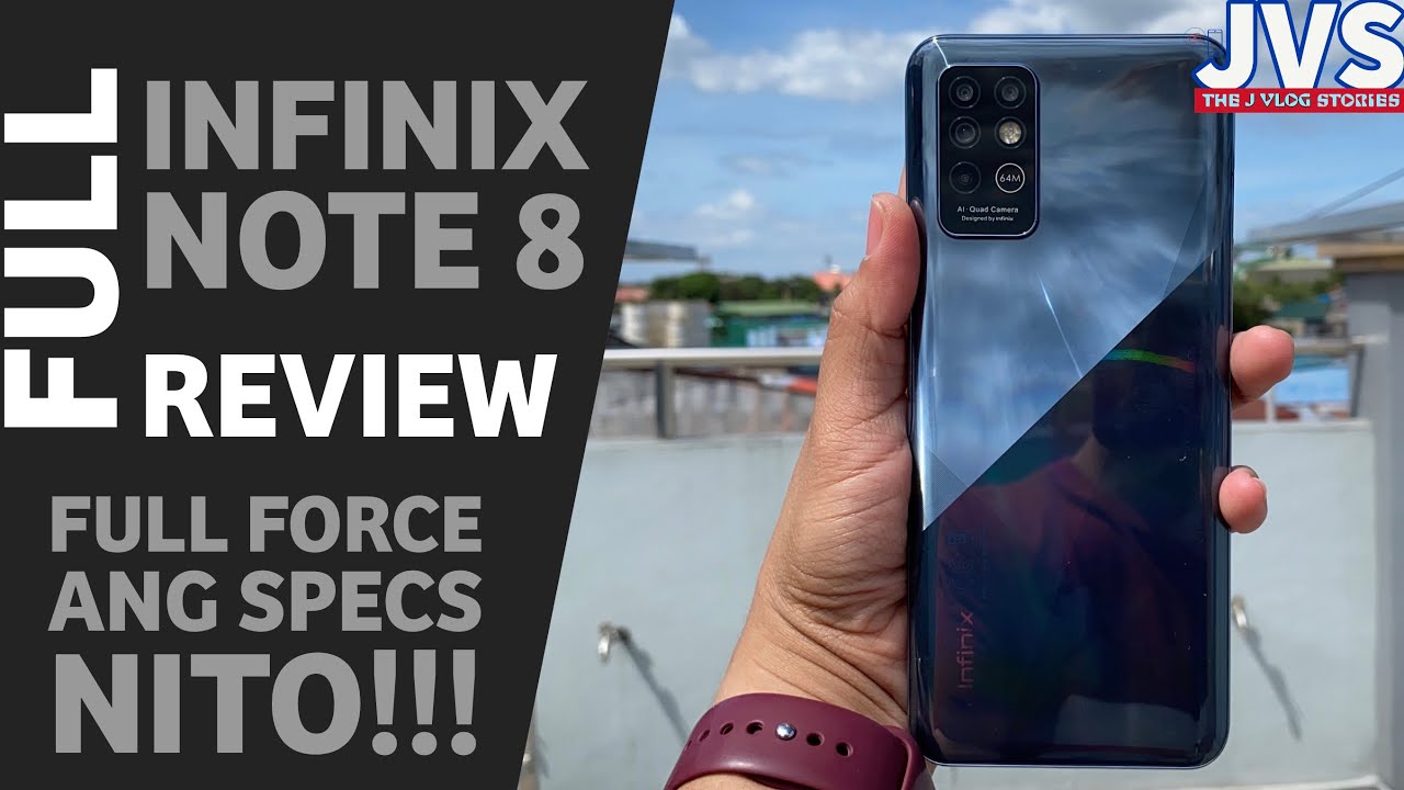 Infinix Note 8 Full Review - Filipino | Camera Samples | Battery Test ...