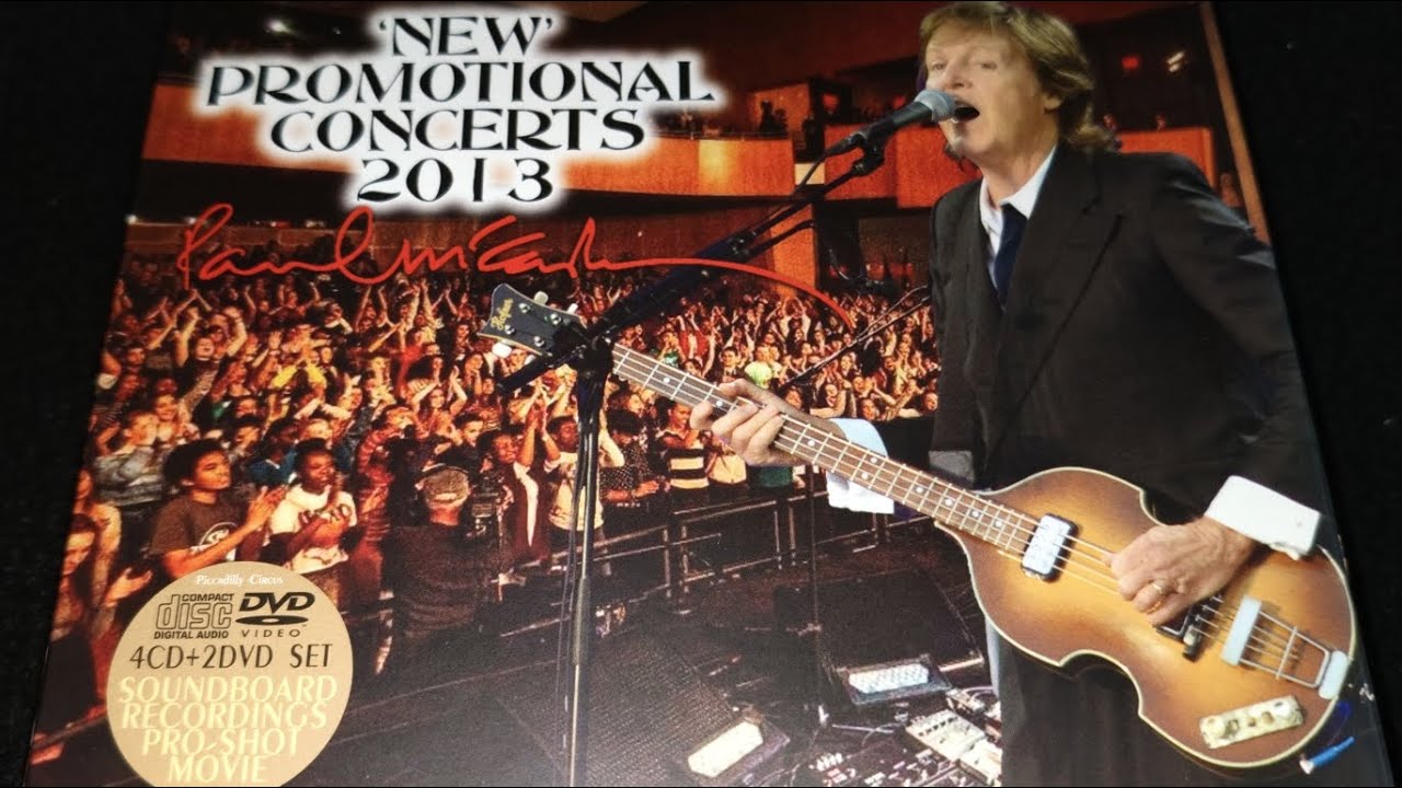 PAUL MCCARTNEY "NEW" PROMOTIONL CONCERTS 2013 - YouTube