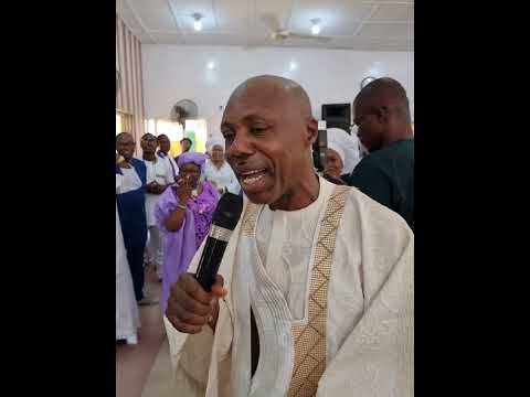 Apostle Debo Ojubuyi at Mrs Omolara Ruth Afolabi thanksgiving service ...
