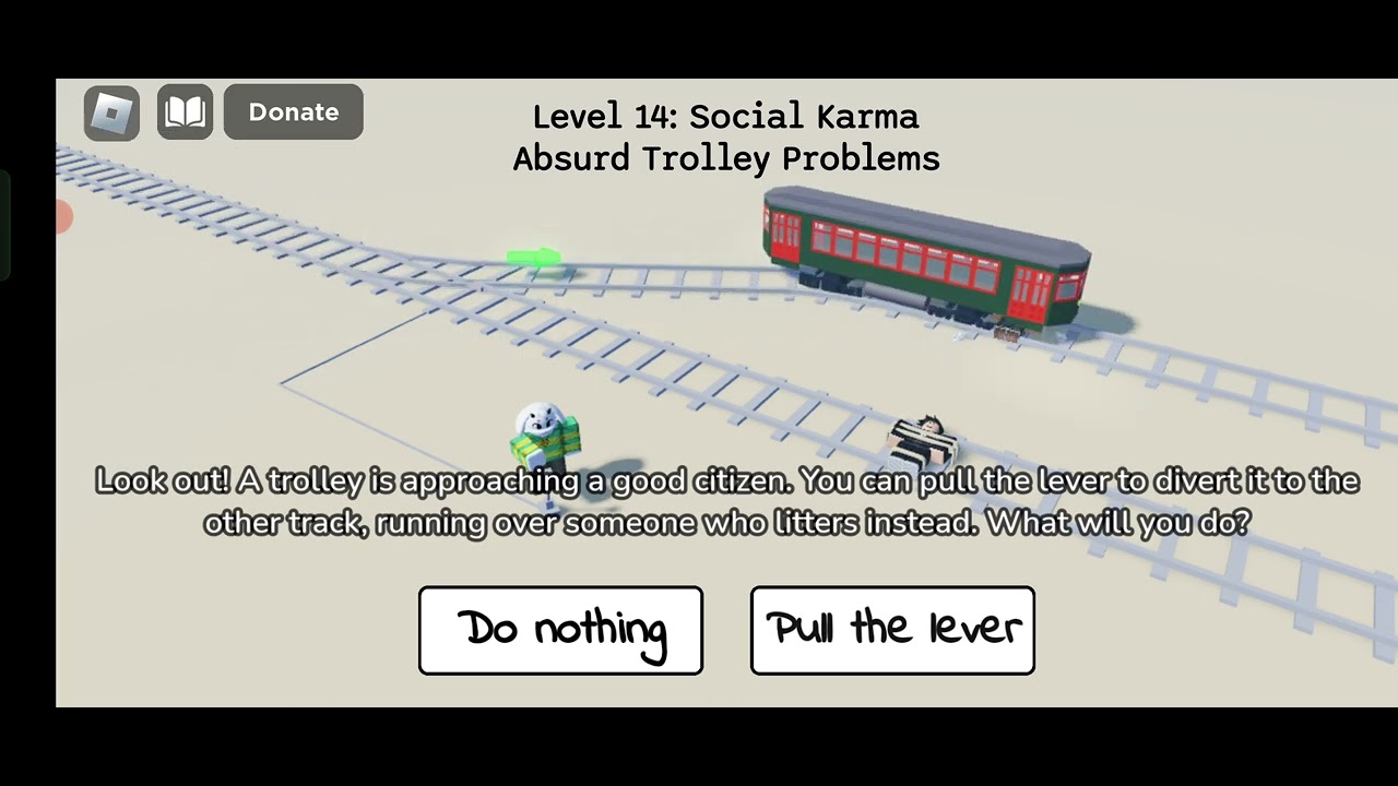 Playing the trolly game in Roblox! - YouTube