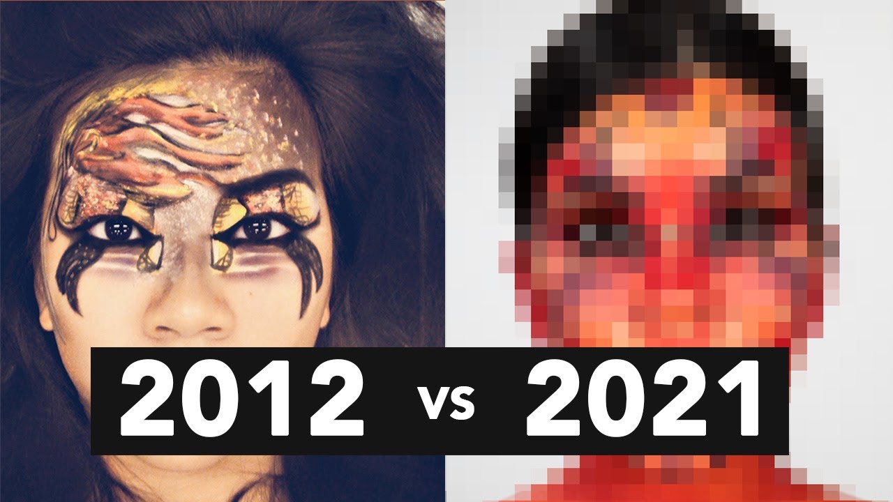 RECREATING MY FIRST MAKEUP LOOK - YouTube