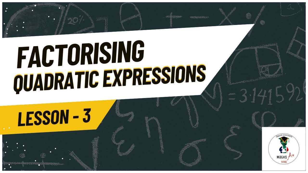 How To Factorise Quadratic Equations - Quick & Simple! - YouTube