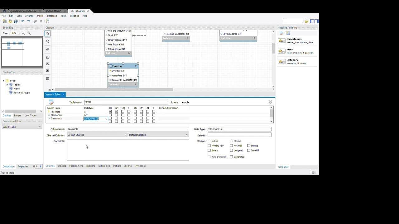 MySQL Workbench Prueba 1 - YouTube