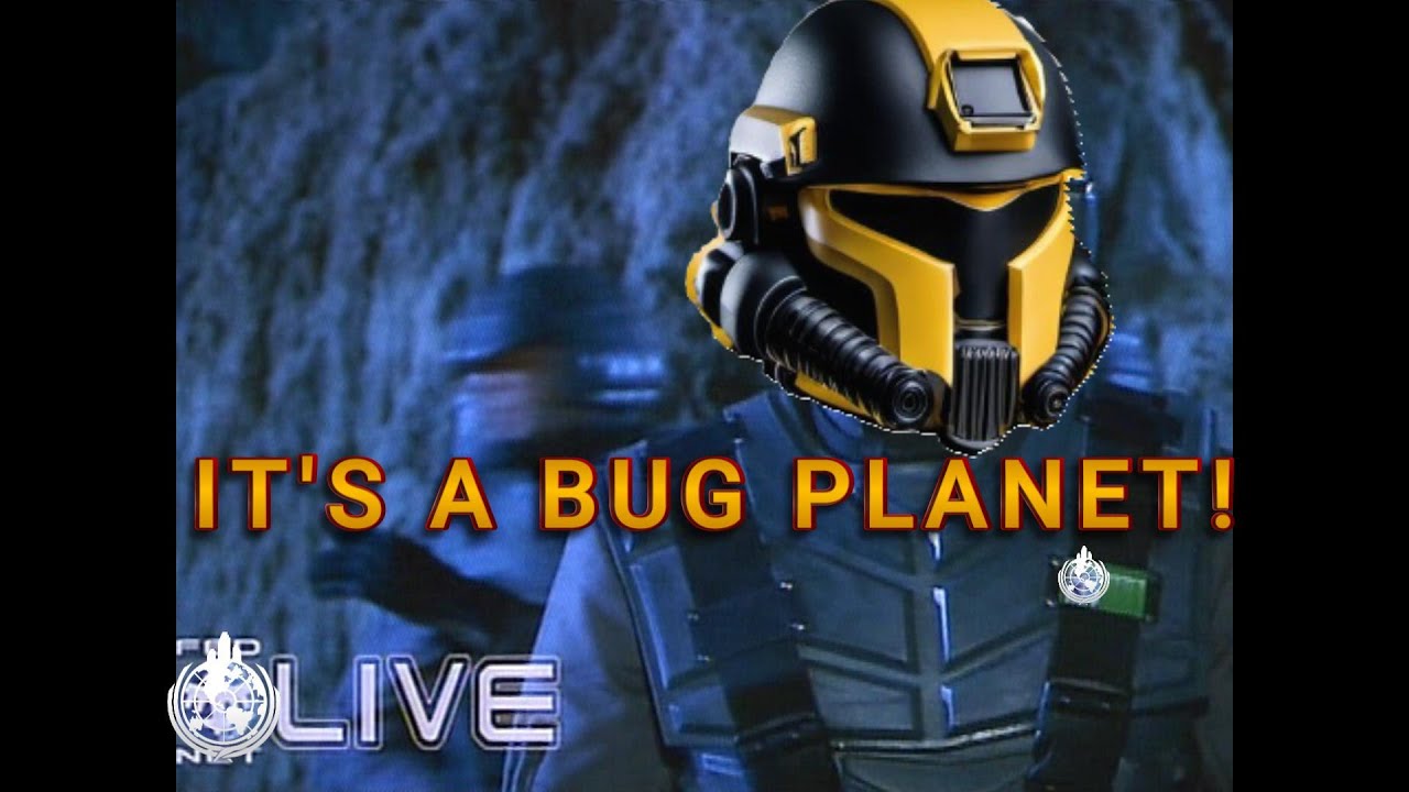 Helldivers 2 It's a bug planet - YouTube