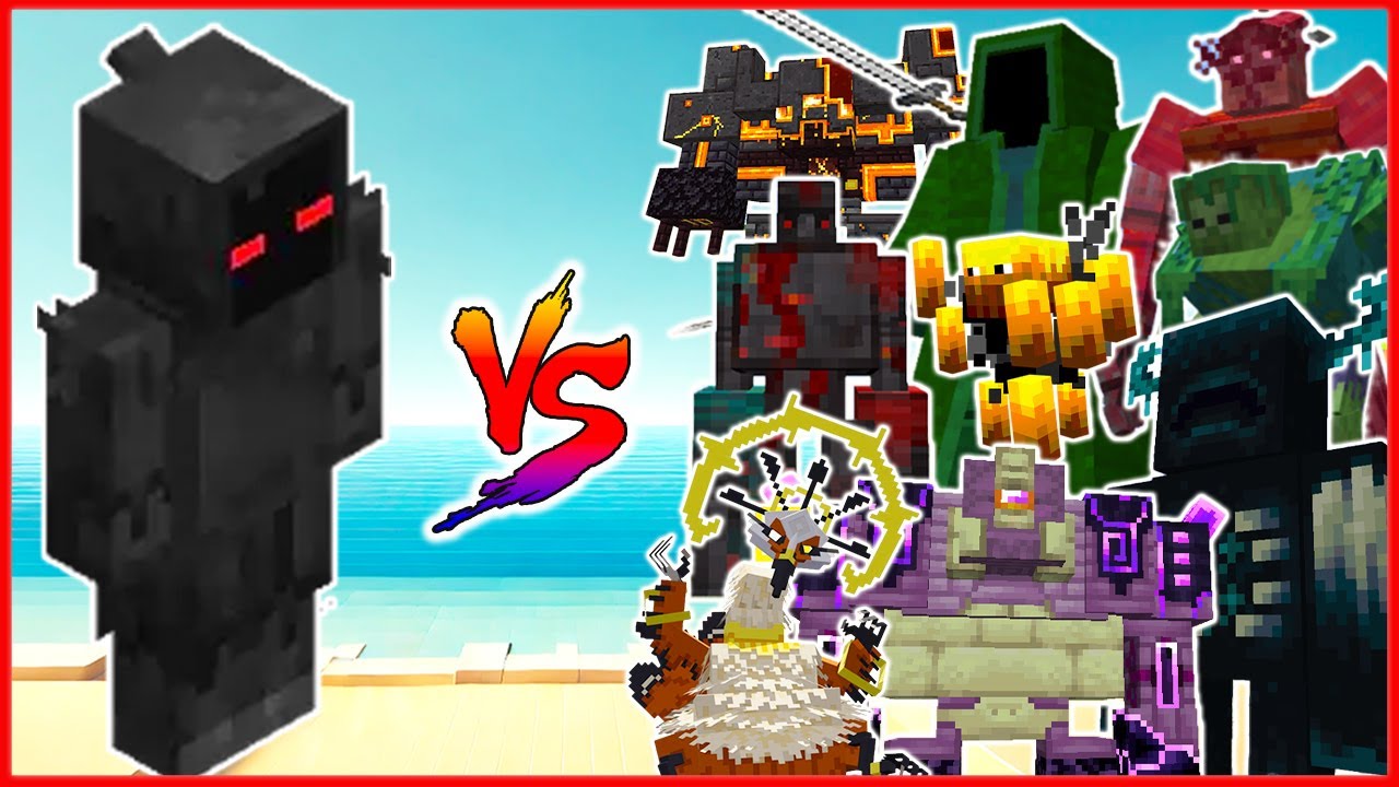 CORPSE WARLOCK vs All Mobs and Bosses - Minecraft Mob Battle - YouTube