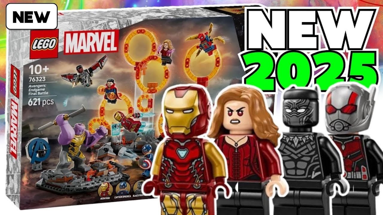 9 Minifigures & Ant-Man Mech! - LEGO Avengers Endgame Final Battle ...