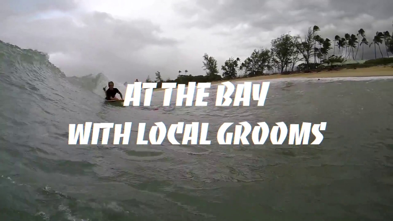 Grooms At Paia Bay ----Maui Bodyboarding POV - YouTube