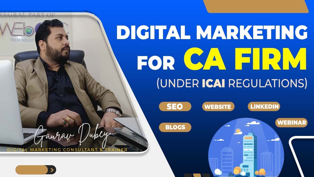 Digital Marketing For CA Firm, SEO, Blogs, LinkedIn, Webinar, CA Firm ...