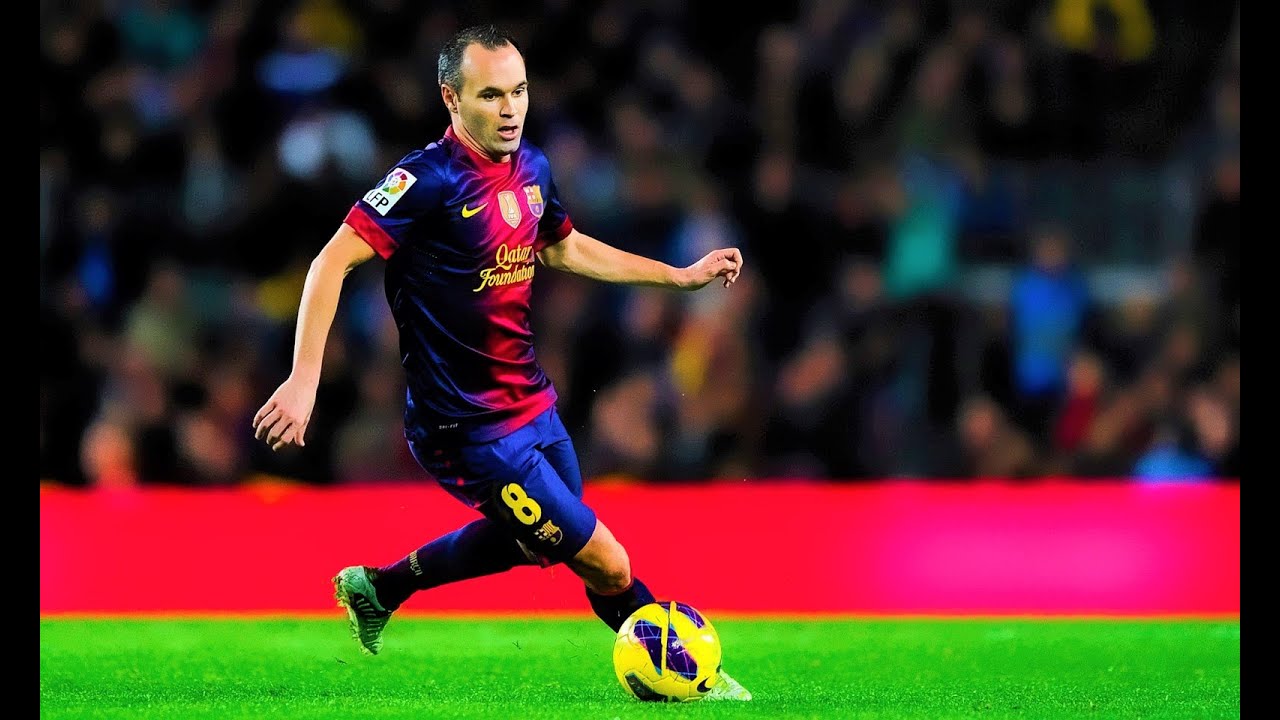 Andres Iniesta All Goals For FC Barcelona - YouTube