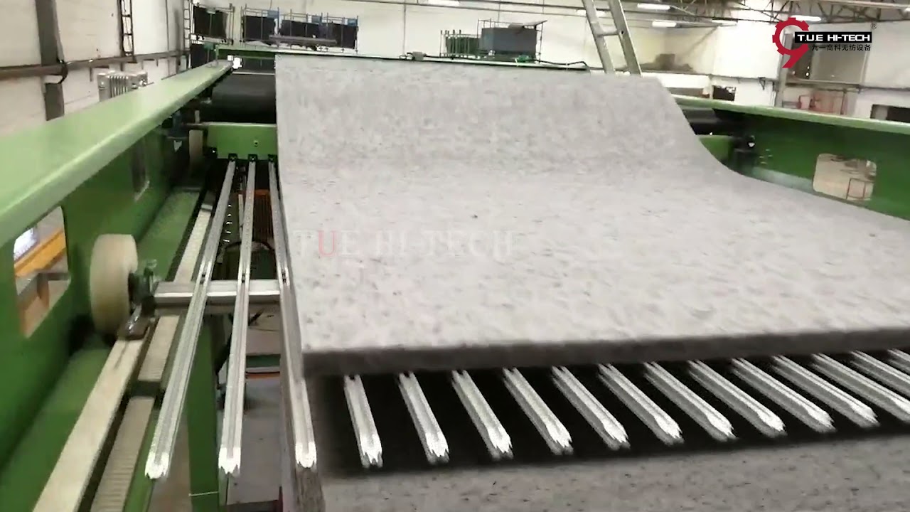 AUTOLOADING-STACKING MACHINE ; HEAVY AUTOMOTIVE NONWOVEM FELT, MATTRESS ...