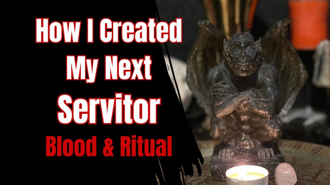 The Steps to the Creation and Birth of my Servitor #gargoyle #ritual ...