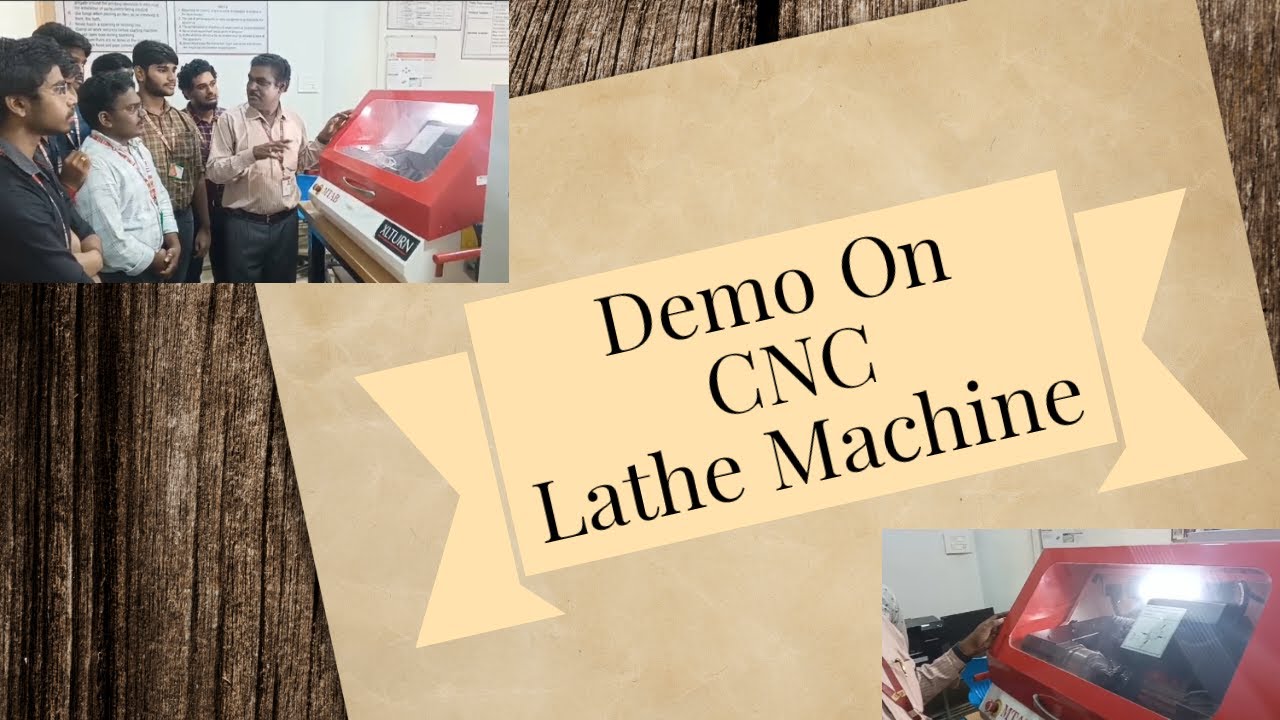 Demo ON CNC Lathe - YouTube