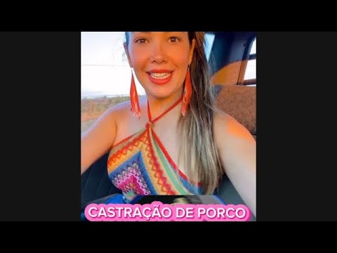CASTRAÇÃO DE PORCO! foi por pouco!
