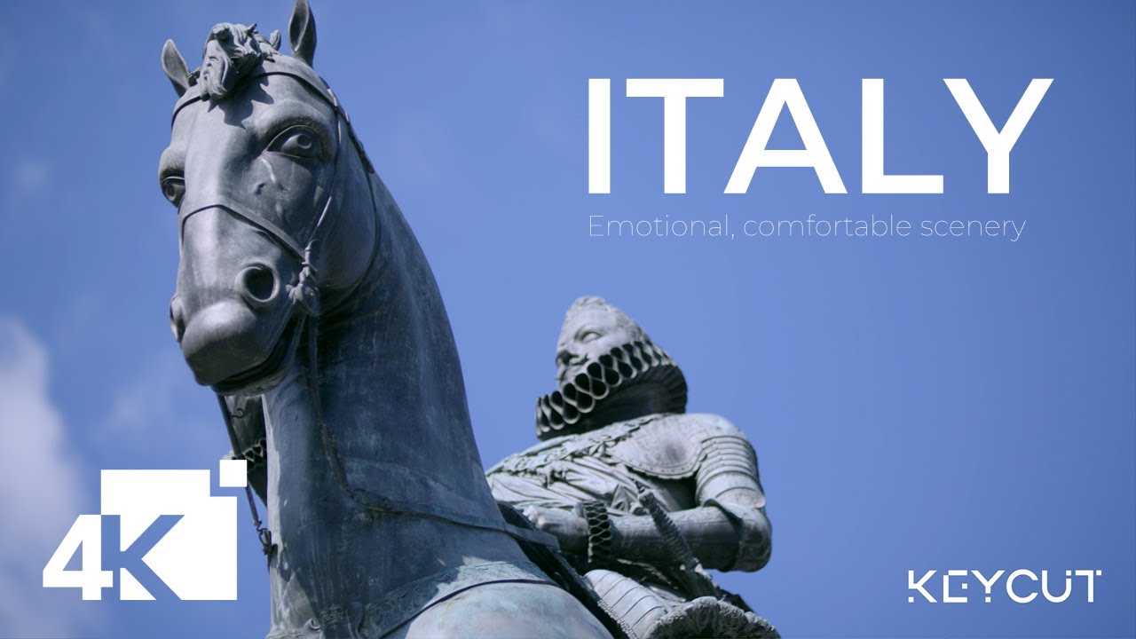 [4K VIDEO] A short trip to ITALY emotional, comfortable scenery ...