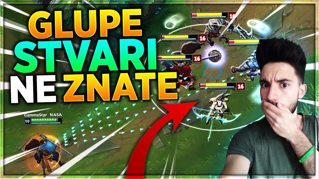 *GLUPE* STVARI KOJE NISTE ZNALI u LOL-u! - YouTube