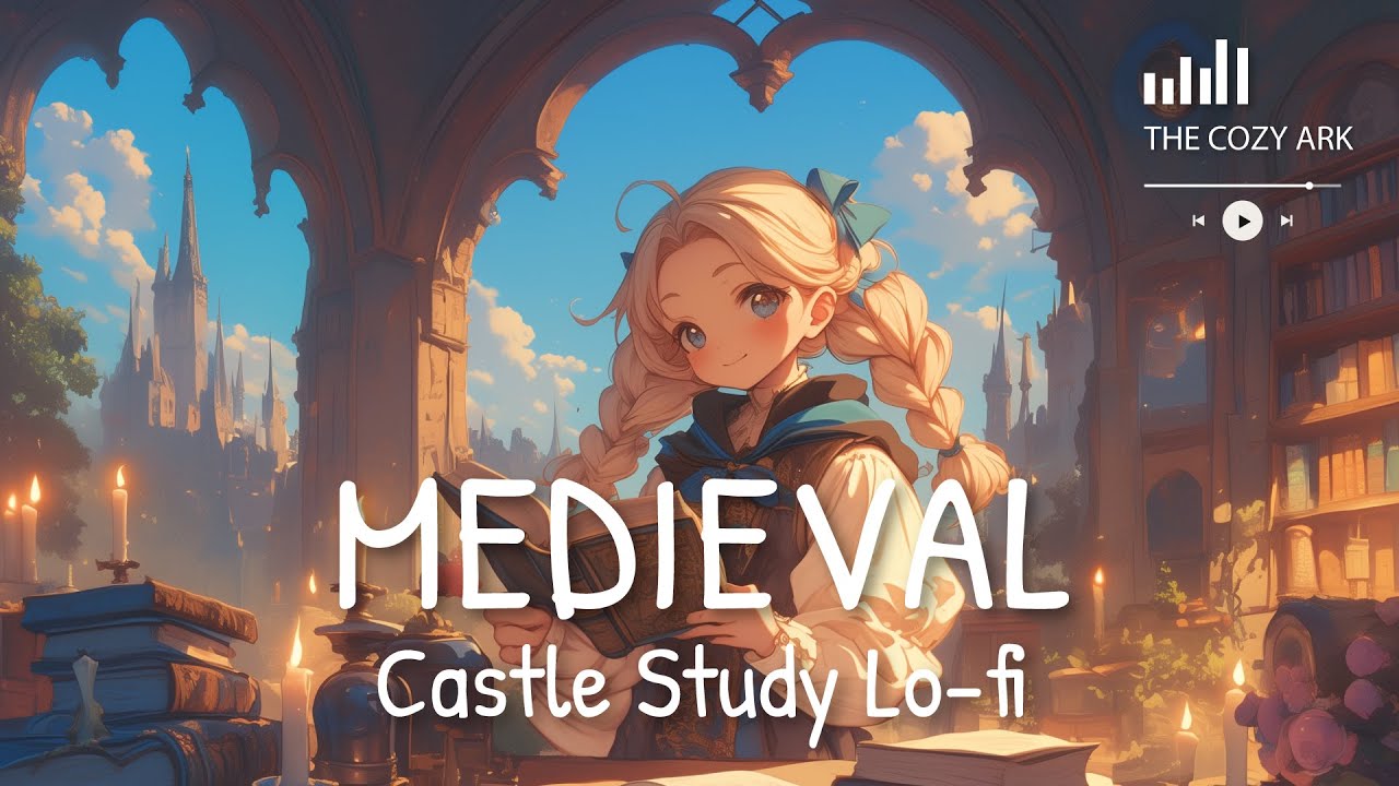 Study in Castle Lo-fi Beats 🏰📖 | Medieval Lo-fi music for Deep Focus ...