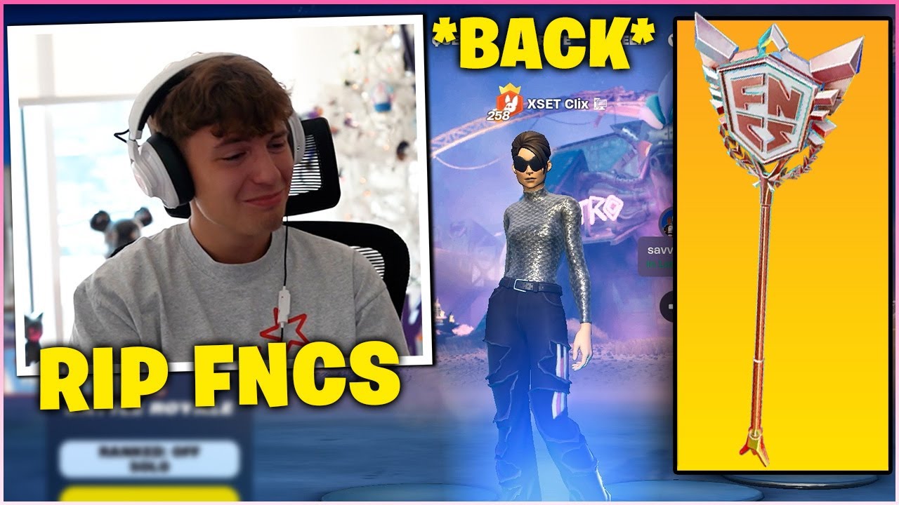 CLIX Cries On LIVE STREAM After RETURNING To FORTNITE After 2 Weeks ...