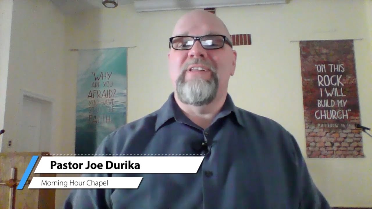 Morning Hour Chapel Online, March 29, 2020 - YouTube