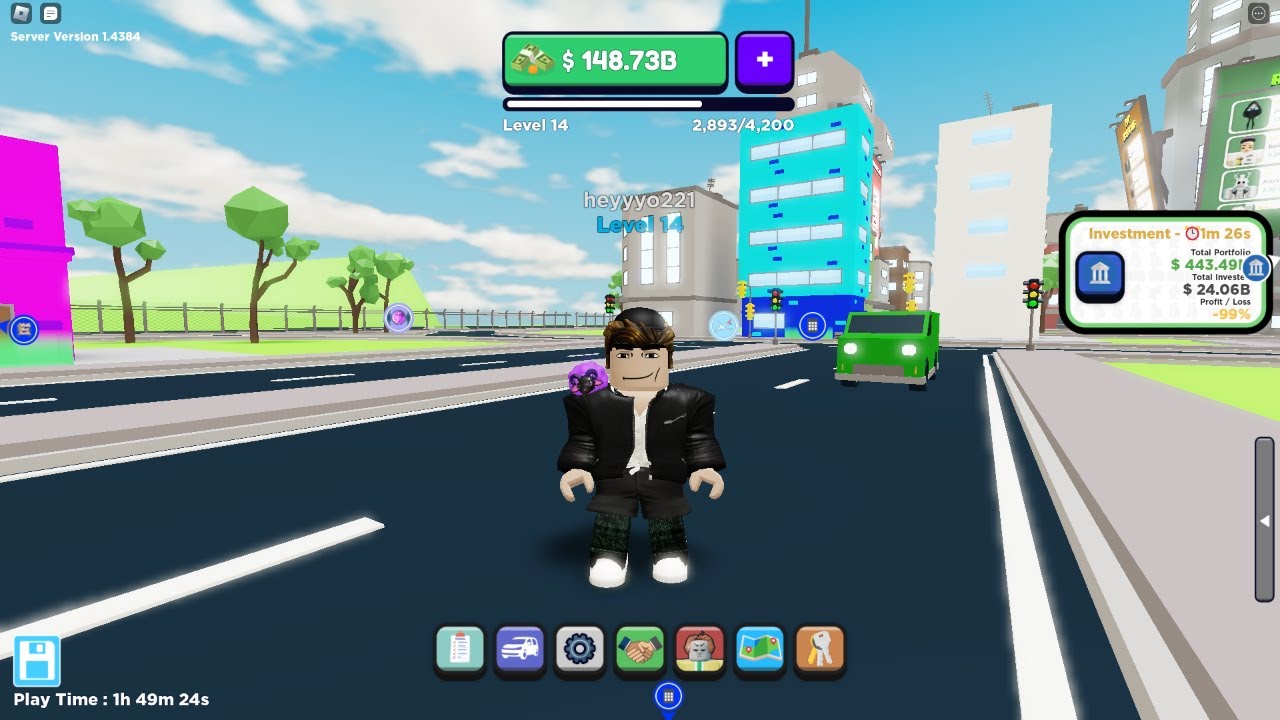 Making $9,434,954,234 In Online Business Simulator 3 - YouTube