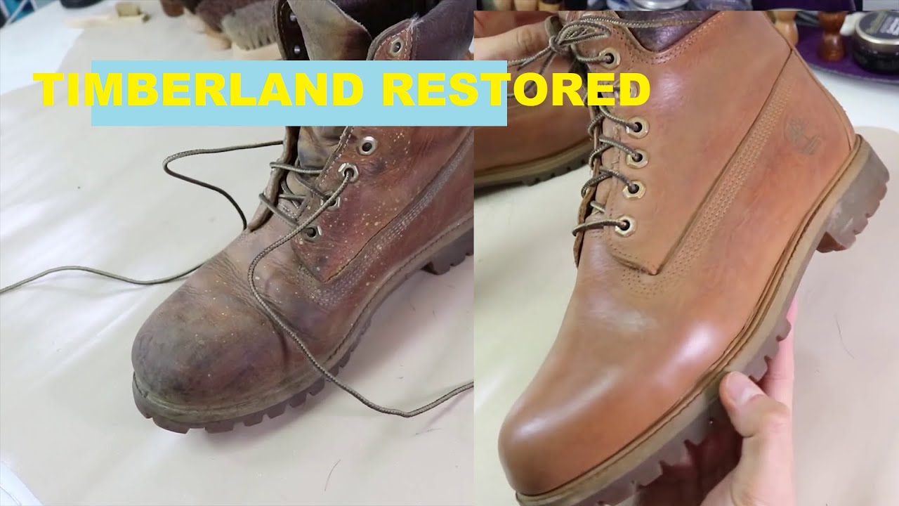 Чистка и восстановление | Clean & restore "TIMBERLAND" - YouTube