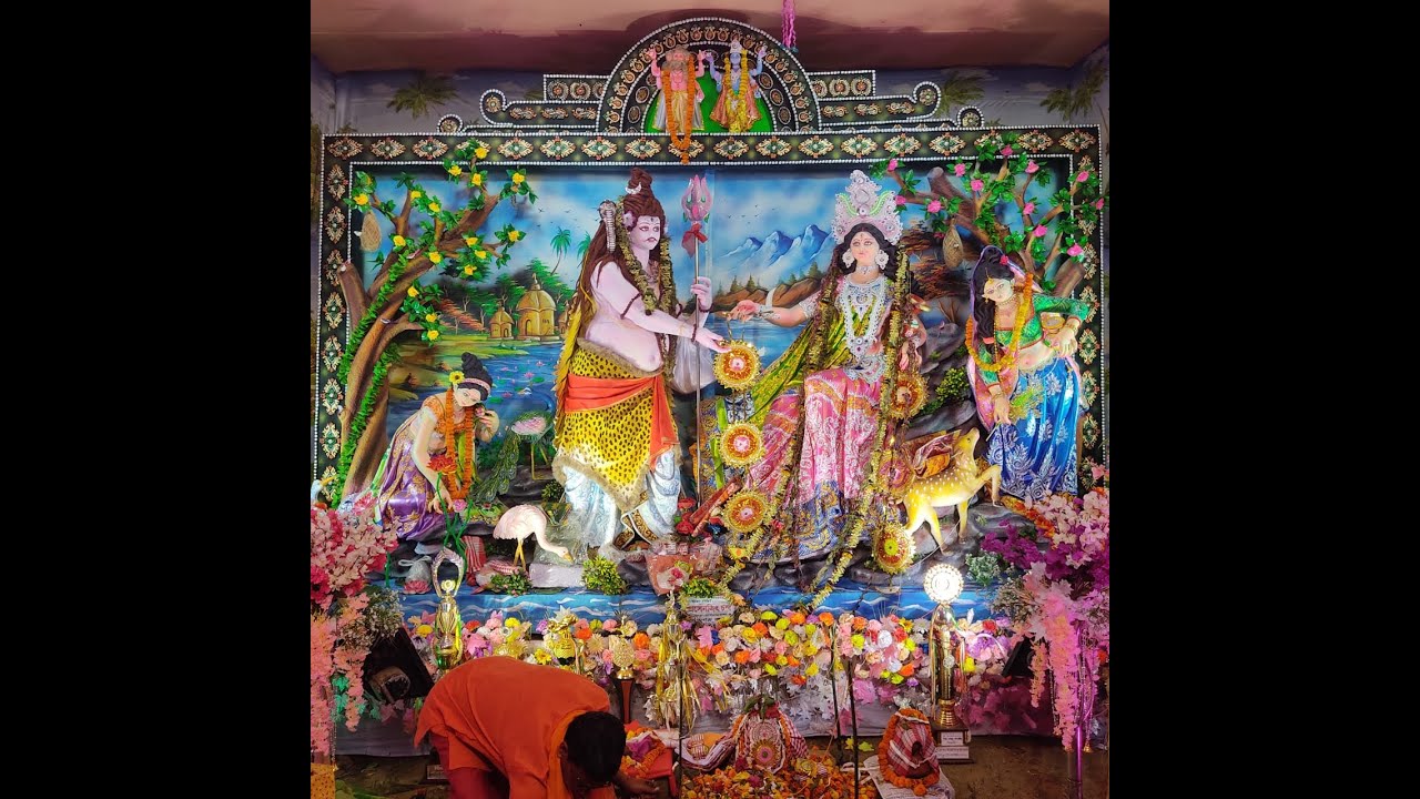 সর্বজনীন শ্রী শ্রী অন্নপূর্ণা পূজা // ss studio live - YouTube