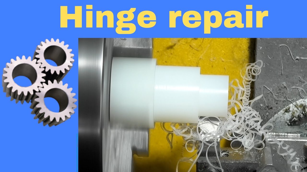 Hinge repair using Nylon - YouTube