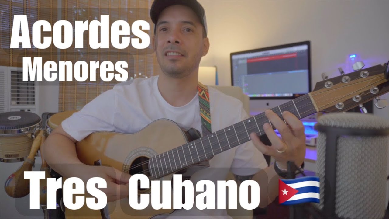 Como tocar Acordes Menores en el Tres Cubano.Posiciones para hacer ...